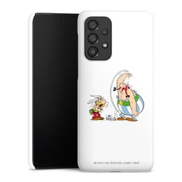 DeinDesign Galaxy A33 5G Handy Premium Case Smartphone Handyh&uuml;lle Schutzh&uuml;lle gl&auml;nzend Obelix Official Licensed Product Asterix Premium Case