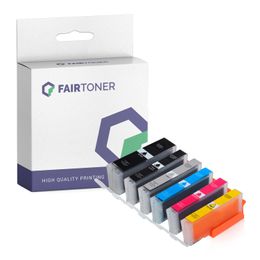 6er Multipack Set kompatibel f&uuml;r Canon PGI-520 CLI-521 Druckerpatronen