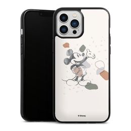 DeinDesign iPhone 13 Pro Max Handy Silikon H&uuml;lle Case schwarz Handyh&uuml;lle Official Licensed Product Disney Mickey Mouse