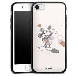 DeinDesign iPhone SE (2020) Handy Slim Case extra d&uuml;nn Silikon Handyh&uuml;lle schwarz H&uuml;lle Disney Mickey Mouse Official Licensed Product Silikon Slim Case