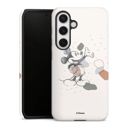 DeinDesign Galaxy S24 Handy Panzer Handyh&uuml;lle robuste Outdoor H&uuml;lle Schutzh&uuml;lle matt Official Licensed Product Disney Mickey Mouse Tough Case
