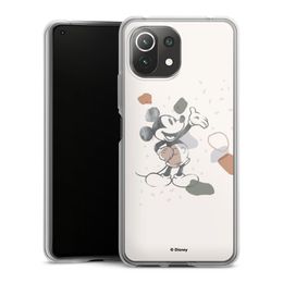 DeinDesign Xiaomi Mi 11 Lite 5G NE Handy Silikon H&uuml;lle Case transparent Handyh&uuml;lle Disney Mickey Mouse Official Licensed Product Silikon Case