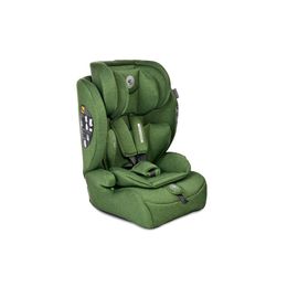 Lorelli Kindersitz i-Size Adventure (76-150 cm) Kopfst&uuml;tze verstellbar bis 36 kg gr&uuml;n