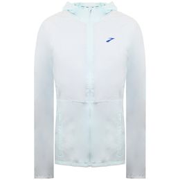 Brooks Canopy Damen Hellblaue Laufjacke