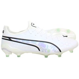 Puma King Ultimate Brilliance FG/AG Damen Wei&szlig;e Fu&szlig;ballschuhe
