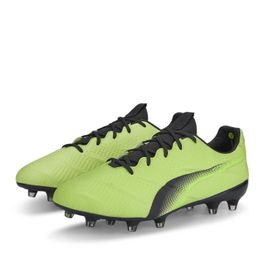Puma King Platinum 21 VGN FG/Ag Green Mens Football Stiefel