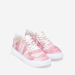 Cole Haan GrandPro Rally Canvas 100% Baumwolle Frauen Rosa Ikat Print/Optic Wei&szlig; Trainer