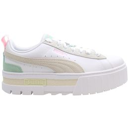 Puma Mayze Mix Damen Wei&szlig;e Sneakers