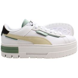 Puma Mayze Crashed PRM Wei&szlig;e Damen-Sneaker