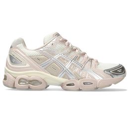 asics Gel-Nimbus 9 Damen Beigefarbene Laufschuhe