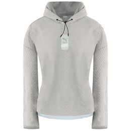 Puma x Helly Hansen Damen Grauer Polar Fleece Hoodie