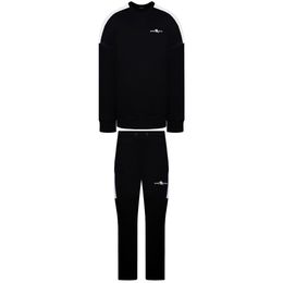 Born Rich Rimel Crew Herren Schwarz Trainingsanzug