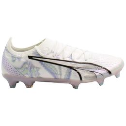 Puma Ultra Ultimate Brilliance FG/AG Damen Fu&szlig;ballschuhe in Wei&szlig;