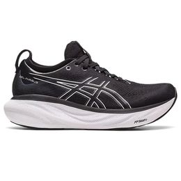 asics Gel-Nimbus 25 Damen Schwarze Laufschuhe