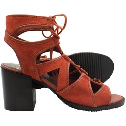 Ted Baker Lylla Damen Braune Blockabsatz Sandalen