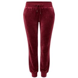 Puma x Rihanna Fenty Velours Enganliegende Damen Jogginghose Dunkelrot