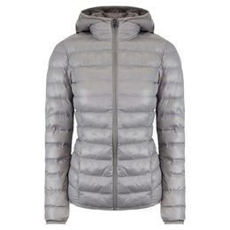 Emporio Armani Damen Jacke in Hellgrau