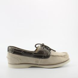 Timberland Classic Bootsschuhe von wei&szlig;en Leder Damen Schn&uuml;rschuhen A1C2s
