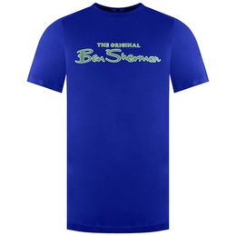 Ben Sherman Logo Herren Dunkelblaues T-Shirt