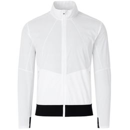 asics MetaRun Herren Wei&szlig; Softshell-Jacke