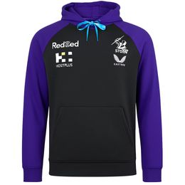 Castore Melbourne Storm Herren Schwarzes Trainingshoodie