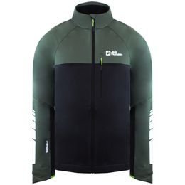 Jack Wolfskin Morobbia Herren Jacke Navy/Gr&uuml;n