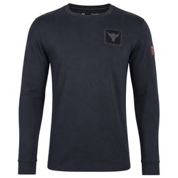 Under Armour Project Rock Schwergewichts Herren Schwarz Oberteil