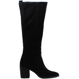 Clarks Park Side Damen Schwarze Knielange Stiefel
