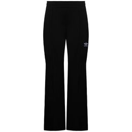 Adidas Logo Damen Schwarze Flared Pants