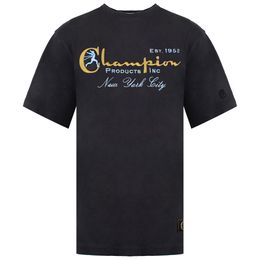 Champion Archive Herren Schwarz T-Shirt