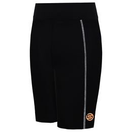 SKINS Series-5 Damen-Shorts, halblang, Schwarz