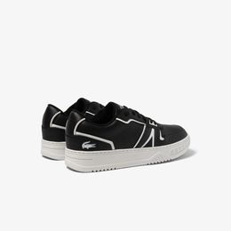 Herren Lacoste L001 Sneakers in Schwarz-Wei&szlig;