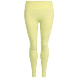 Gymshark Adapt Animal Nahtlose Damen Leggings in Gelb