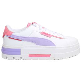 Puma Mayze Crashed Wei&szlig;e Damen-Sneaker