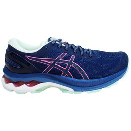 asics Gel-Kayano 27 Blaue Laufschuhe f&uuml;r Damen