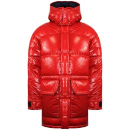 The North Face BRNLB Herren Roter Daunenparka
