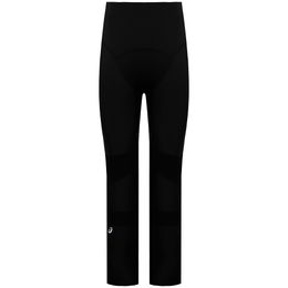 asics Logo Damen Schwarze Leggings