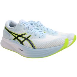 asics Magic Speed ​​2 Damen Wei&szlig;/Blau Laufschuhe