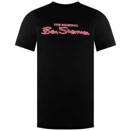 Ben Sherman Logo Herren Schwarz T-Shirt