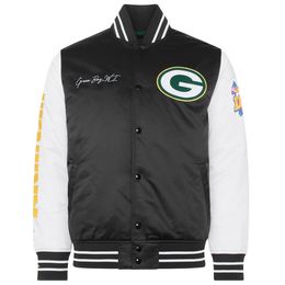 Mitchell & Ness Mitchell & Ness NFL Green Bay Packers Herren Satin Bomberjacke