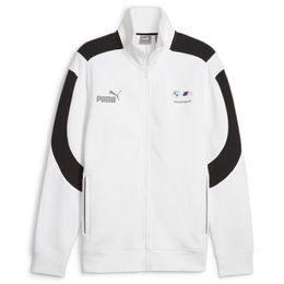 Puma BMW MMS MT7+ Herren Wei&szlig;e Trainingsjacke