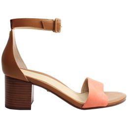 Vionic Papaya Rosie Nat Damen Braune Absatzsandalen