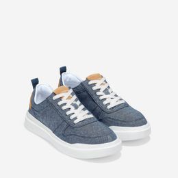 Cole Haan GrandPro Rally Canvas 100% Baumwolle Frauen Chambray/Wildleder/Optic Wei&szlig; Trainer