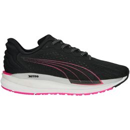 Puma Magnify Nitro Surge Damen schwarze Laufschuhe