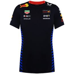 Red Bull Racing Offizielles Teamline Set-Up Damen Navy T-Shirt