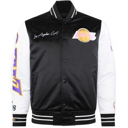Mitchell & Ness Mitchell & Ness NBA Los Angeles Lakers Herren Satin Bomberjacke