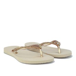 Havaianas Tongs Slim maille m&eacute;tal