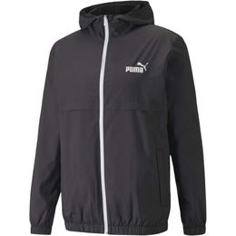 Puma Solid Damen Schwarze Windbreaker-Jacke