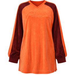 Puma x Rihanna Fenty Velours Damenorange Sweatshirt