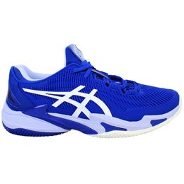 asics Court FF 3 Novak Clay Herren Tennis Schuhe Blau